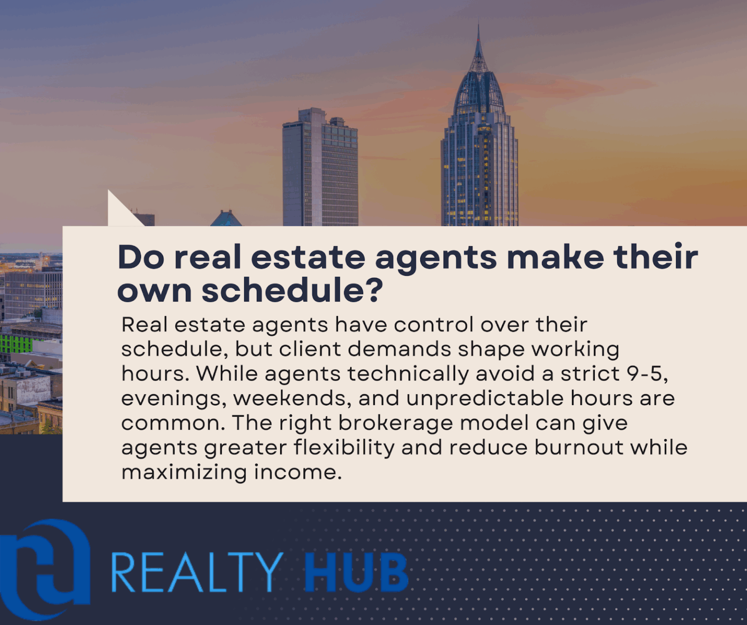 Do Real Estate Agents Make Their Own Schedule? – Join Realty Hub