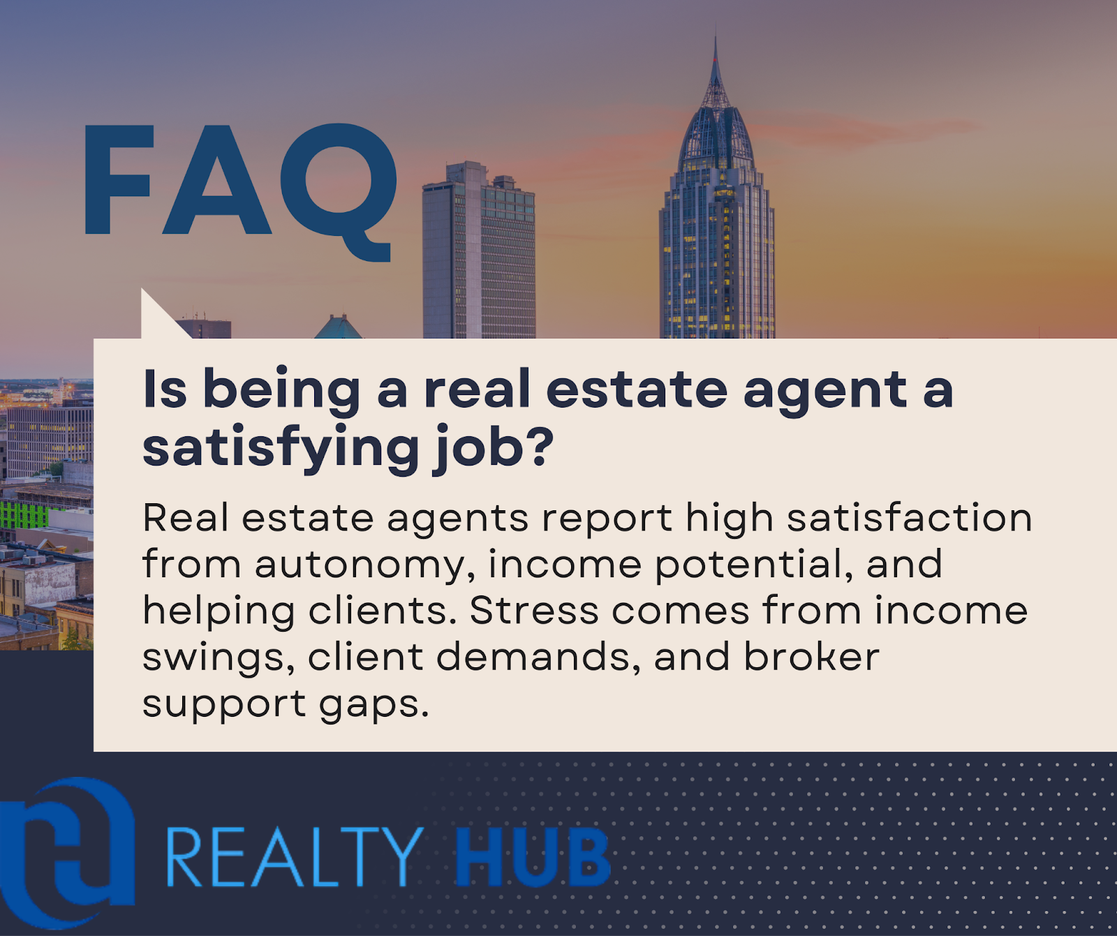 Real Estate Agent Job Satisfaction Guide – Join Realty Hub