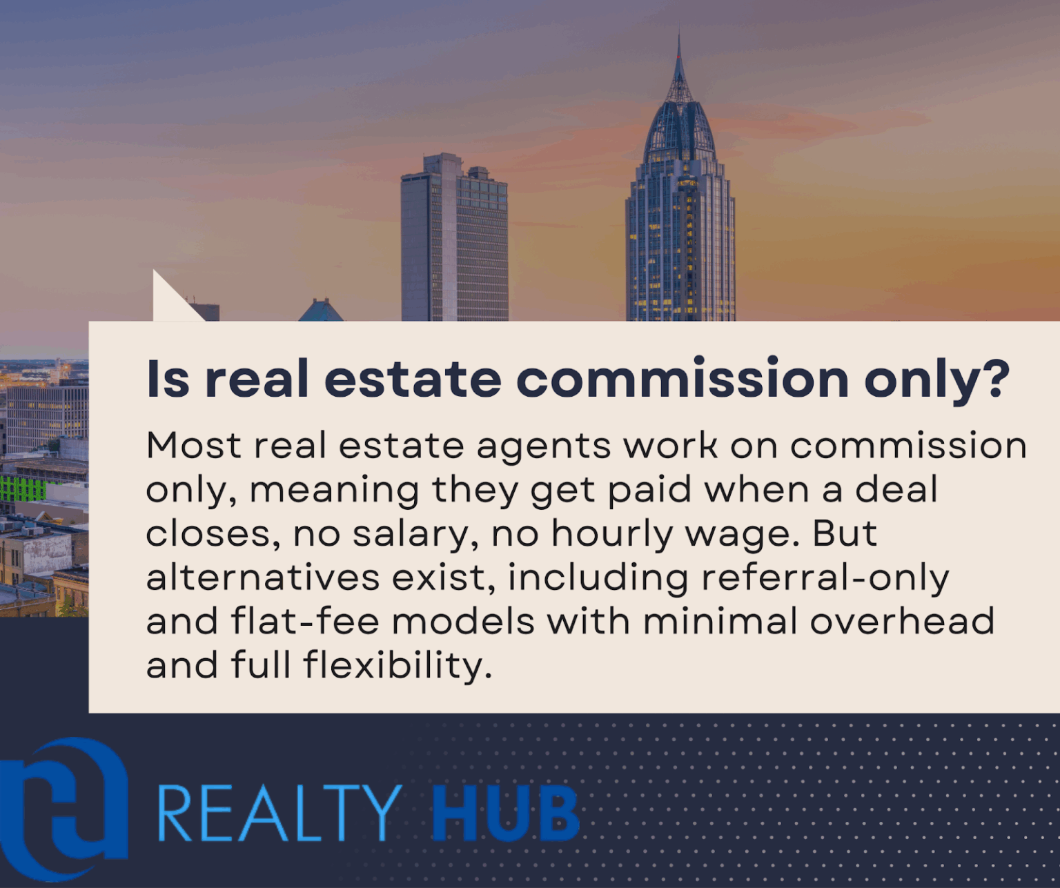 Is Real Estate Commission Only? Pros, Cons & Options – Join Realty Hub