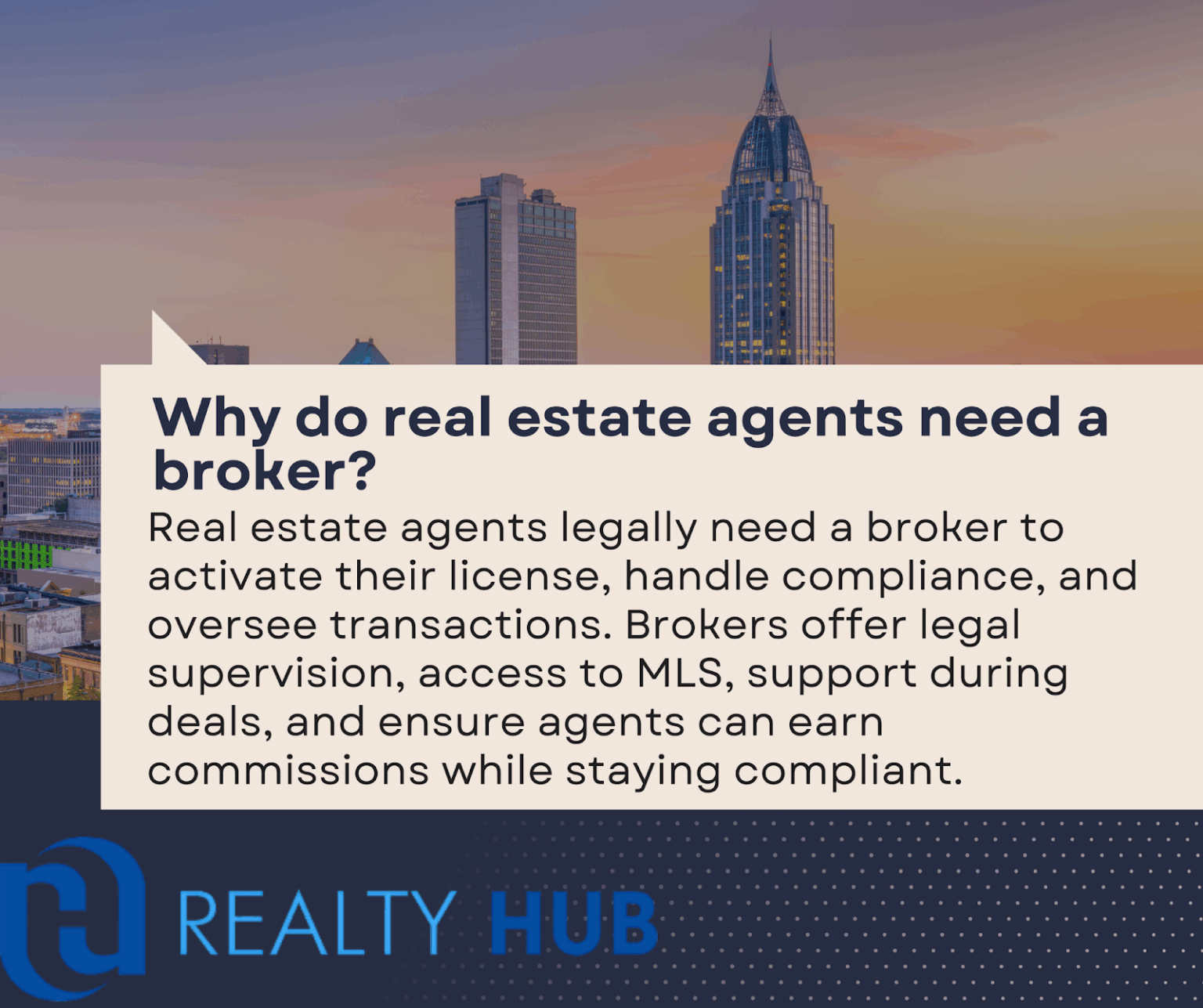 Do Real Estate Agents Need a Broker? Full Breakdown – Join Realty Hub